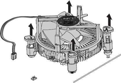 Installing / Removal of a CPU & Heatsink & Fan