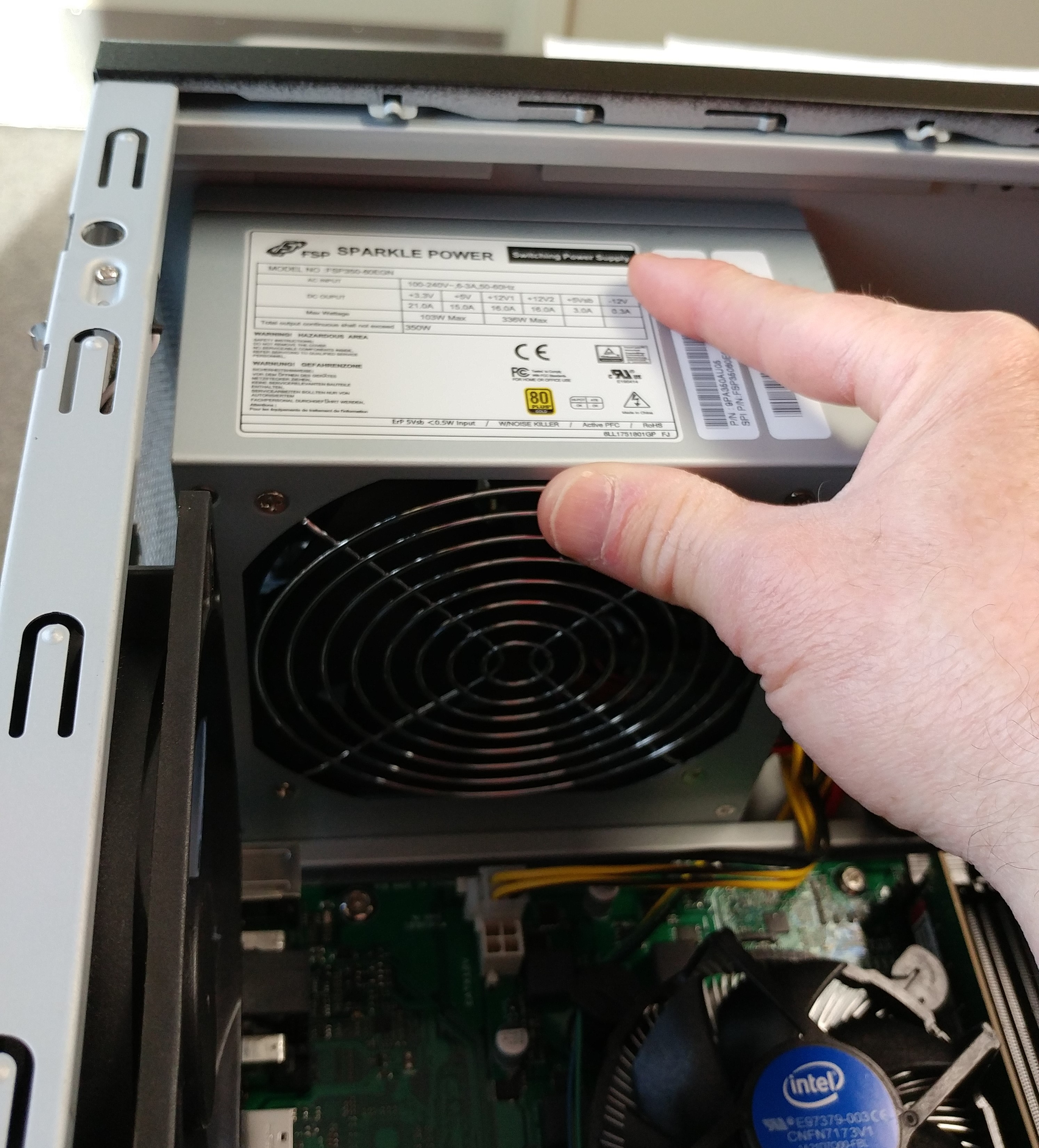 Power Supply Removal